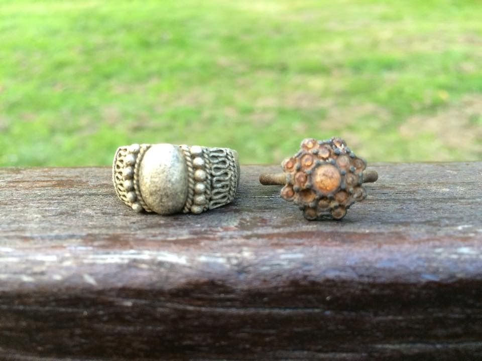 Exploring underground tunnels and found some rings | TreasureNet.com