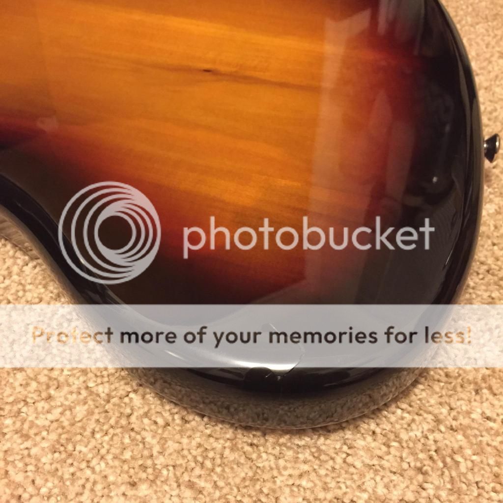 Help me fix this dented paint - OffsetGuitars.com